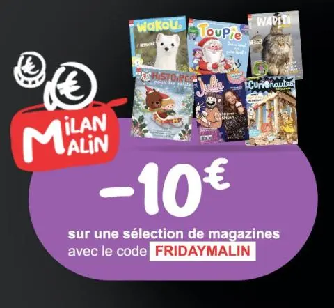 Ediciones Milan Jeunesse Revista Suscripción Abonnements à