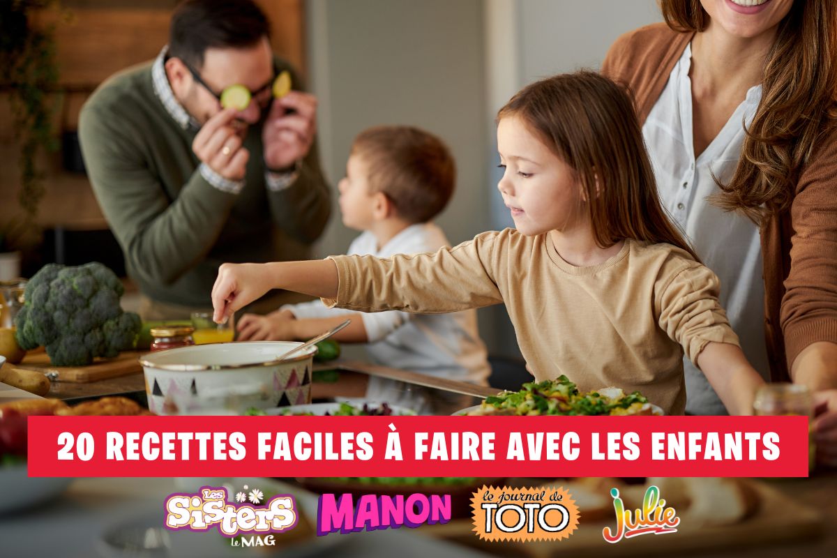 20 recettes faciles à faire avec les enfants | Milan jeunesse | Milan ...