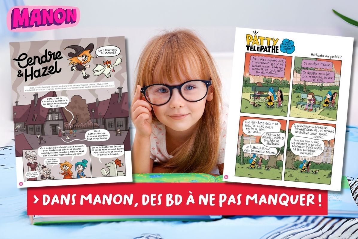 Dans Manon, des BD extra pour les filles super | Milan jeunesse | Milan ...